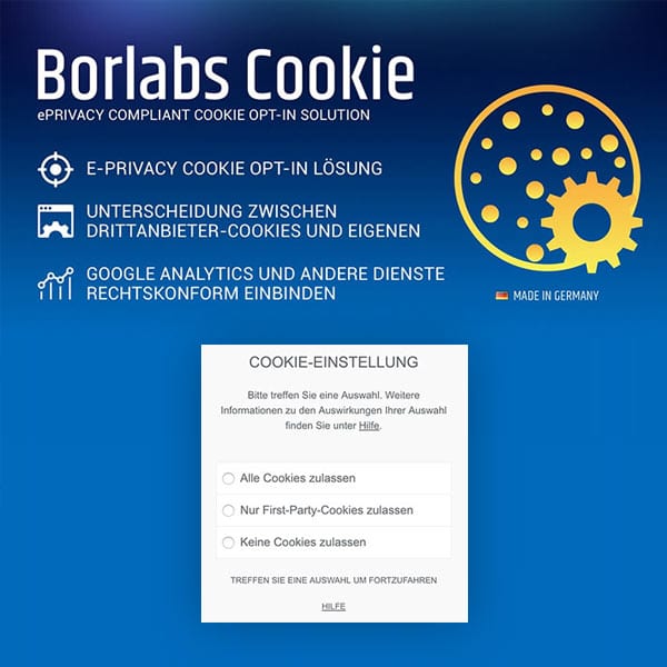 Borlabs Cookie: Vorstellung & Anleitung | Webtimiser