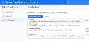 Google Maps Api Key erstellen - WP-Agentur Webtimiser