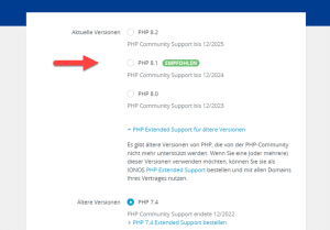 Einfache Anleitung: WordPress PHP Version aktualisieren 2025